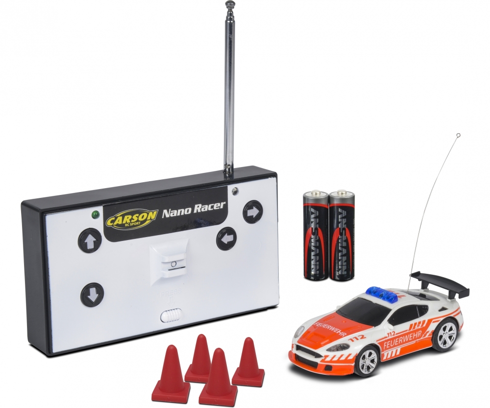 1:60 Nano Racer Fire Dep. 27MHz 100% RTR - Electric Cars 100%RTR - RC ...