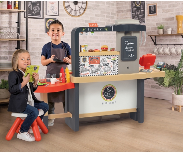 Smoby Chef Corner Restaurant 7600312307 - Toy kitchens - Role play toys ...