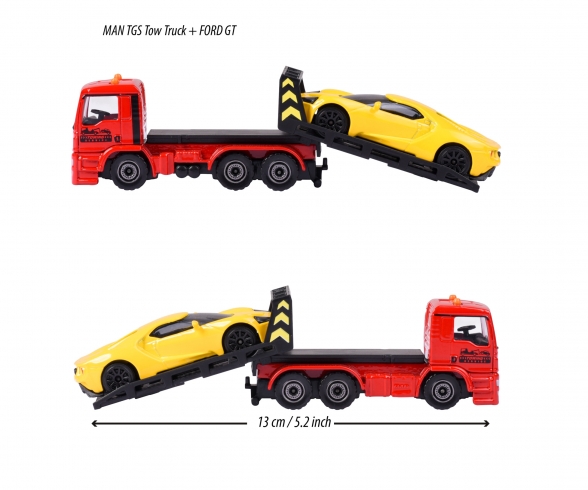 MAN TGS Abschleppwagen mit Ford GT online kaufen | Majorette