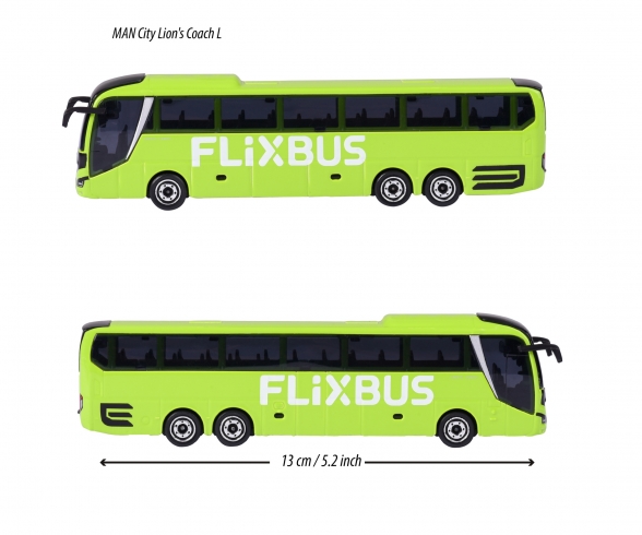 Buy MAN Lion's Coach L Flixbus, green online | Majorette