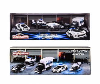 Buy Police Force 4 Pieces Giftpack online | Majorette