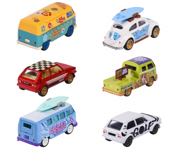 VW The Originals Deluxe Cars, 6-sort. online kaufen | Majorette