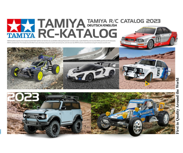 Buy TAMYIA RC Catalogue 2023 Ger/EN online | Tamiya
